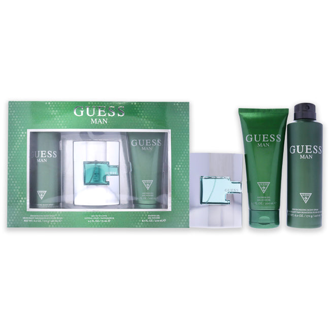 Guess Man by Guess for Men - 3 Pc Gift Set – Perfumania