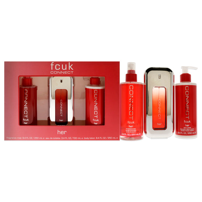 Fcuk Connect Gift Set – Perfumania