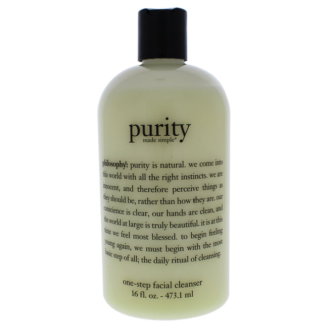 Purity Made Simple One Step Facial Cleanser by Philosophy for Unisex ...