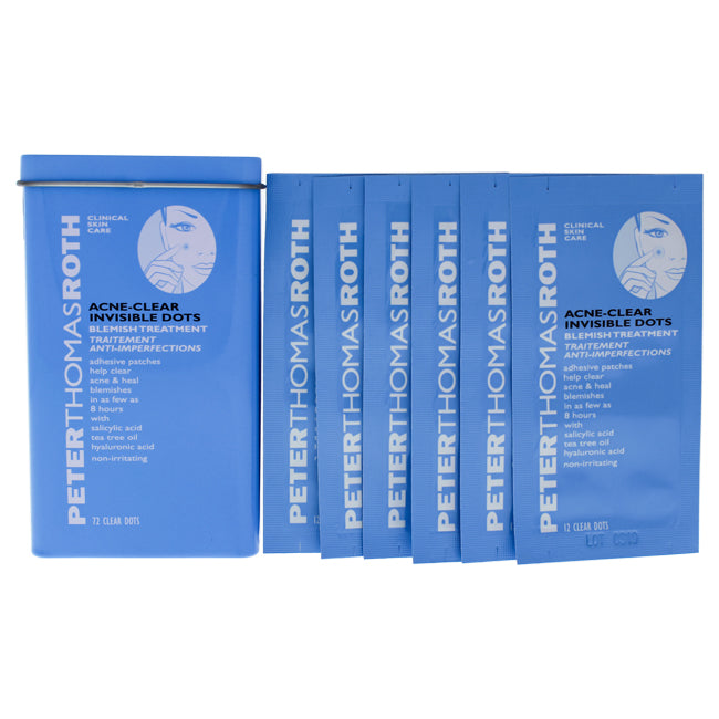 Acne-Clear Invisible Dots by Peter Thomas Roth for Unisex - 72 Clear D ...