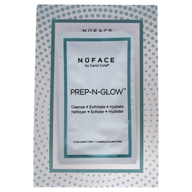 Prep-N-Glow Textured Cleansing Cloth by NuFace for Women - 1 Pc Cloths ...